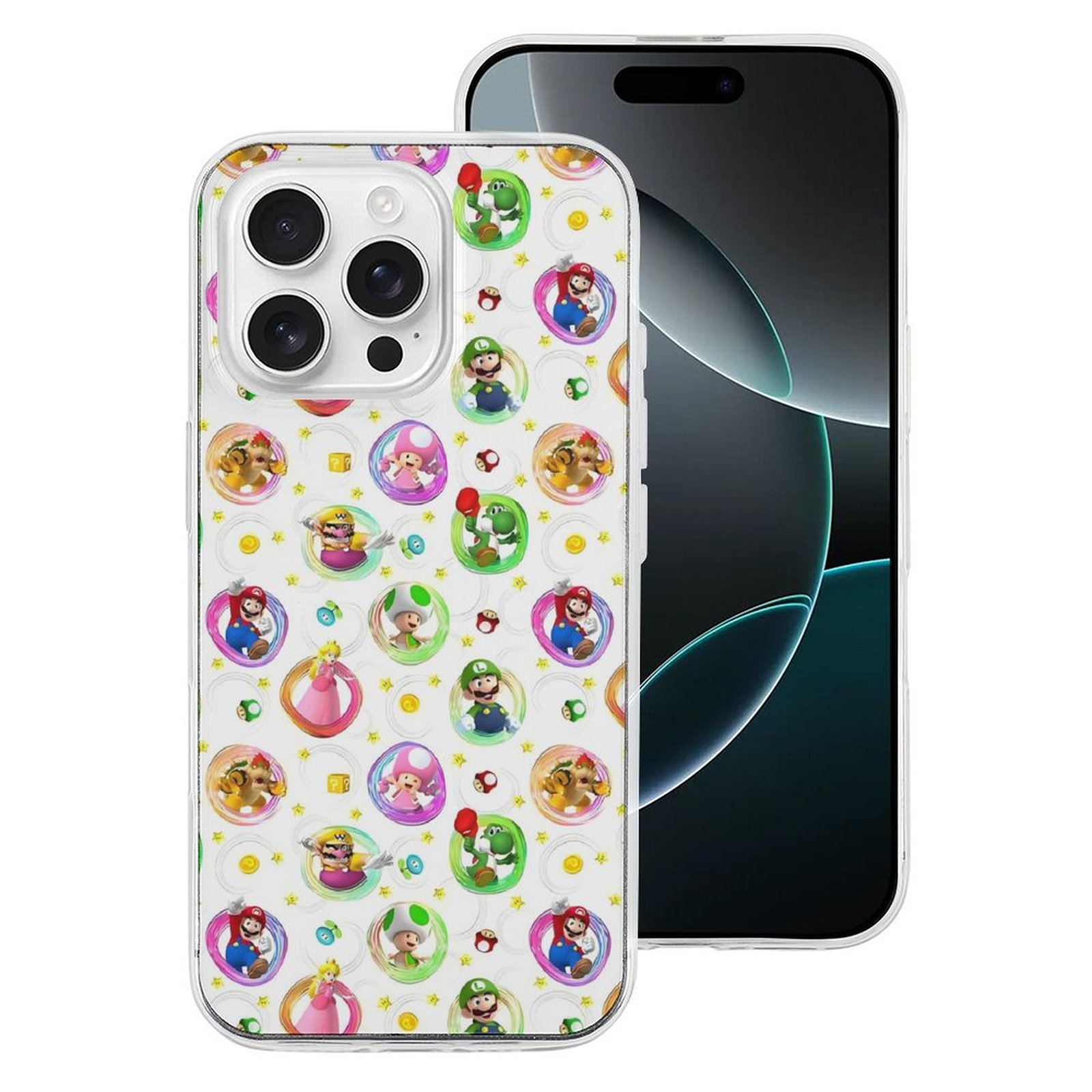 Super Mario Princess Peach Cartoon Phone Case for iPhone 16 Phone Case ...